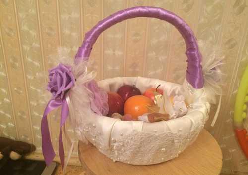 Продам корзину с фруктами