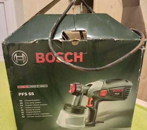 Краскопульт bosch pfs 55