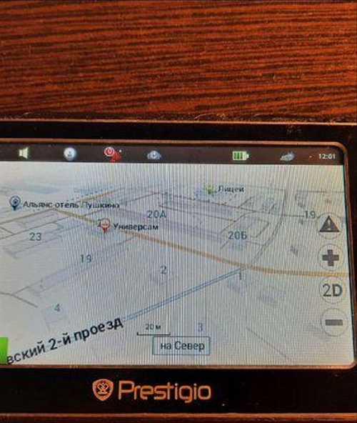 Gps навигатор prestigio 4250BT