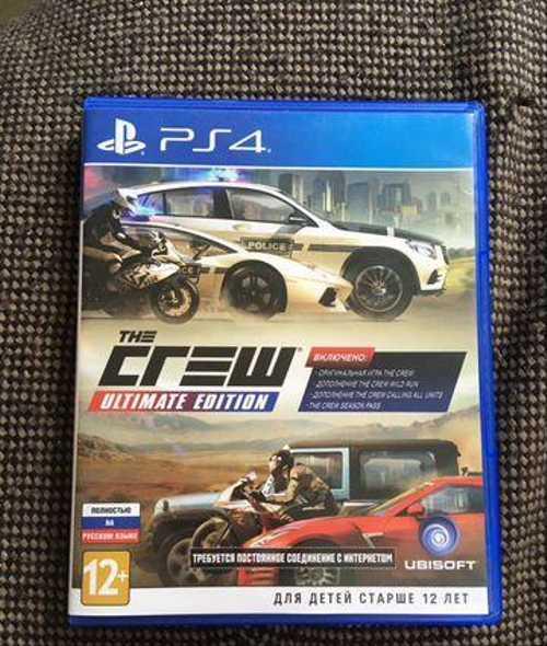 Игра на PlayStantion 4 THE crew ultimate edition