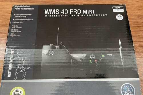 Радиосистема инструментальная AKG WMS40 Mini instr