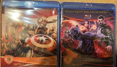 Marvel Blu-ray сборники фильмов