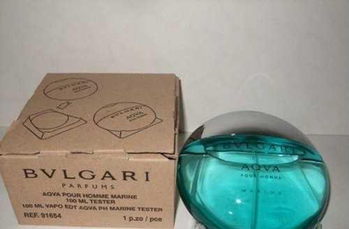 Ориг. Тестер Bvlgari Aqua Pour Homme Marine
