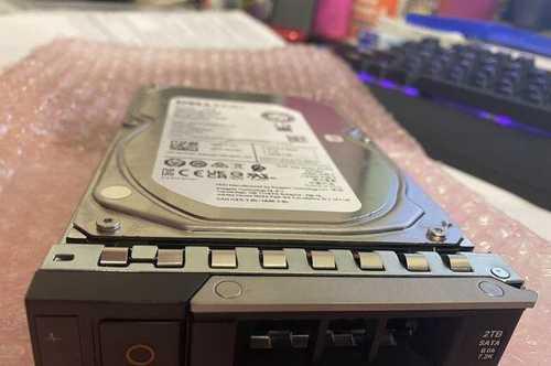 Серверный HDD Dell 2TB 7.2K 6Gbps SATA 3.5