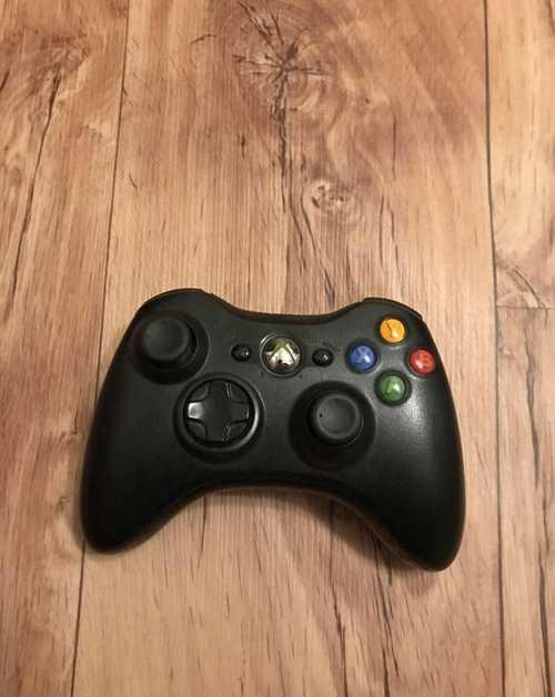 Контролёр Xbox 360 Чёрного Цвета