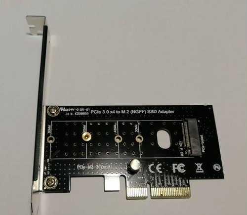 PCI-eX adapter M.2 to PCI-eX / ngff