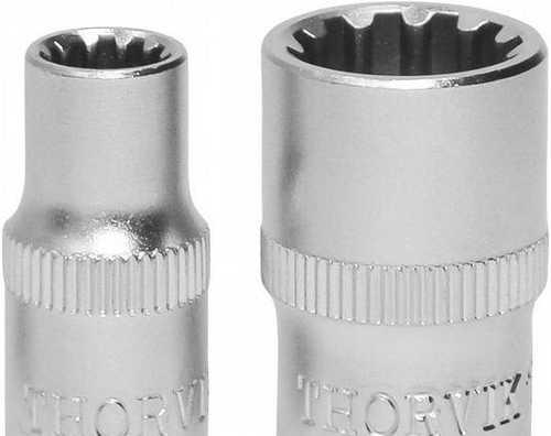 Головка торцевая MultiProf 1/4 DR 4 мм thorvik MP01404