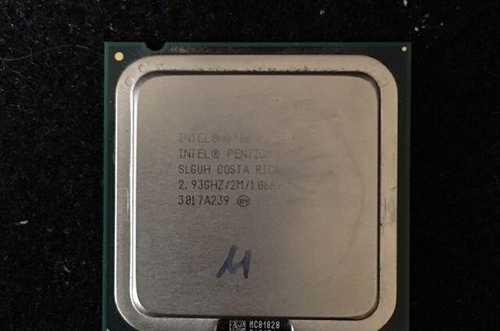 Intel Pentium E6500 LGA775 2 ядра с кулером