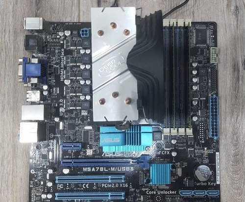 Комплект FX-6300, Asus m5a78l-m/usb3