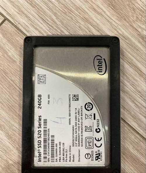 SSD Intel 520 series - 240 GB