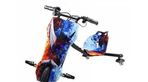 Дрифт Карт Drift-Trike (Drift Car) Огонь и Лед