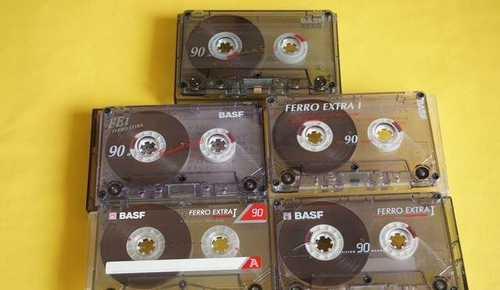 Basf FE I Ferro Extra 90 - аудиокассеты 5 штук