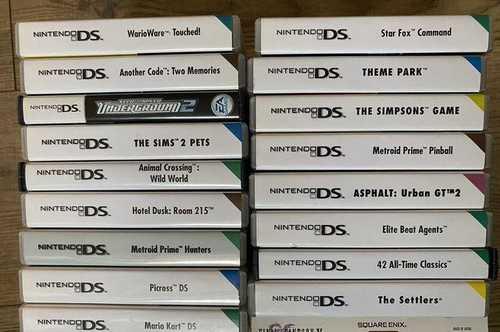 Игры Nintendo DS