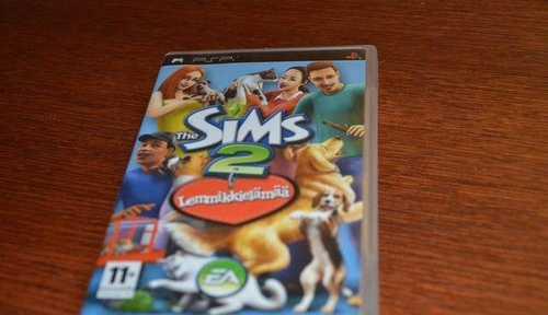 Umd PSP диск с игрой The Sims 2 Pets