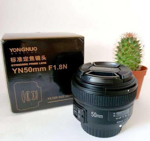 Объектив Youngnuo 50mm f/1,8 Nikon