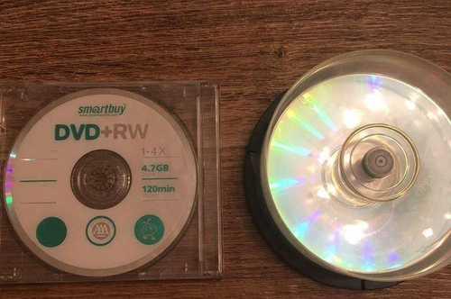 Болванка диск CD R RW DVD-RW новые