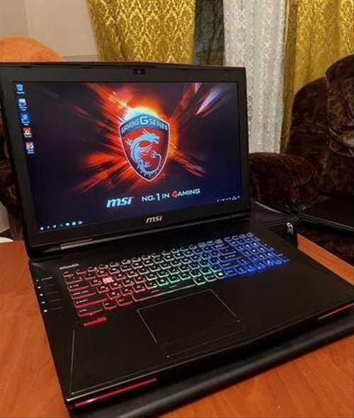 MSI GT72 i7 GTX 1070 16/1128gb