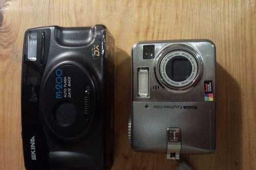 Плёночный фотоаппарат и цифровой фотоаппарат