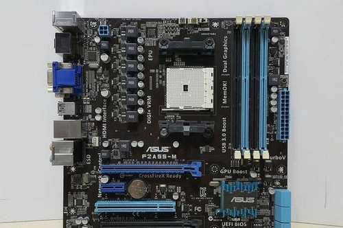 Мат плата FM2 asus F2A55-M (AMD A55)(DDR3)(б/у)