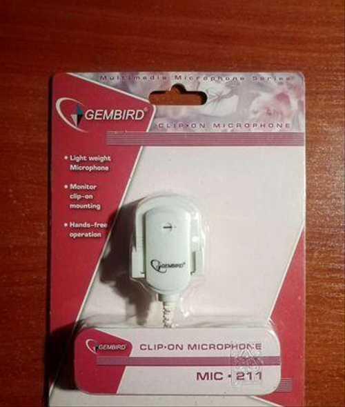 Микрофон gembird mic 211