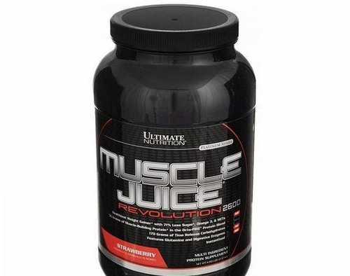 Гейнер Ultimate Nutrition Muscle Juice Revolution