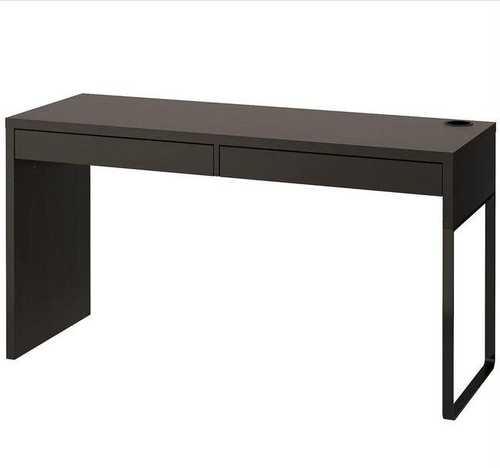 Письменный стол, черно-коричневый142x50 см