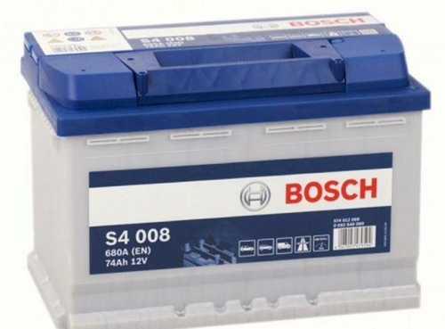 Аккумулятор 12V bosch 74Ah 680A