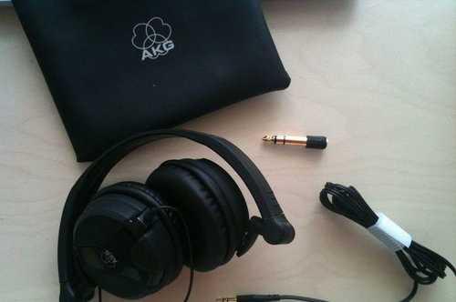 Новые (в коробке) фирменные наушники AKG K 518 DJ