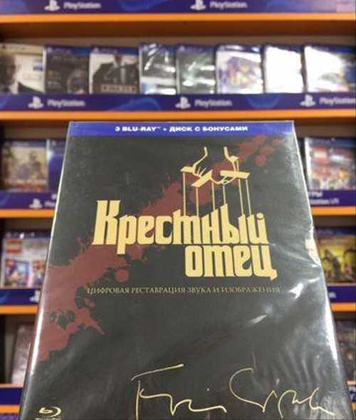 Крестный отец. Трилогия (4 Blu-Ray) The Godfather