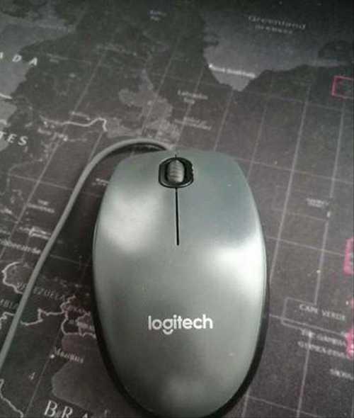 Logitech m100 компьютерная мышь