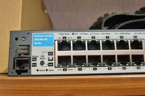 Коммутатор HP ProCurve Switch 2510-24G (J9279A)