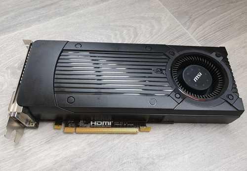 Видеокарта MSI GeForce GTX760 2gd5/oc