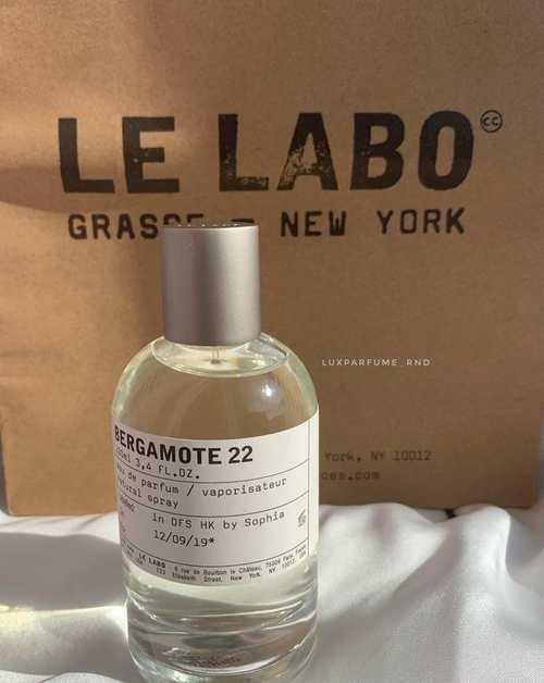 Le labo Bergamote 22