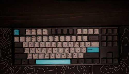 Varmilo VA87 Moonlight на akko cs rose red