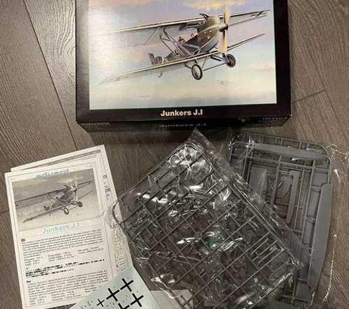 Сборная модель самолета 1:72 eduard junkers j.i