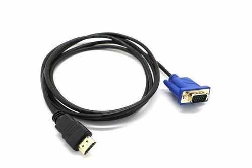 Кабель hdmi-VGA неактивный от 1м до 5м