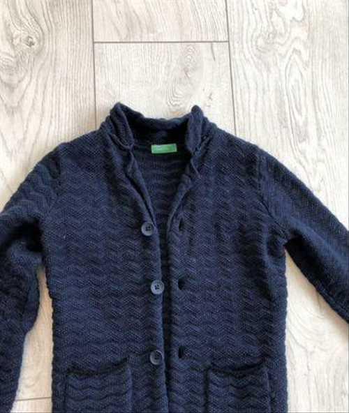 Детская кофта пиджак жакет benetton