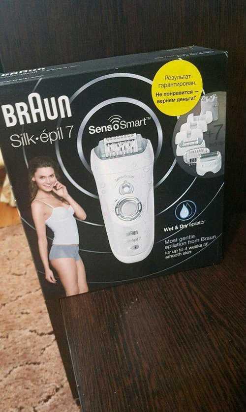 Эпилятор и триммер Braun silk epil 7