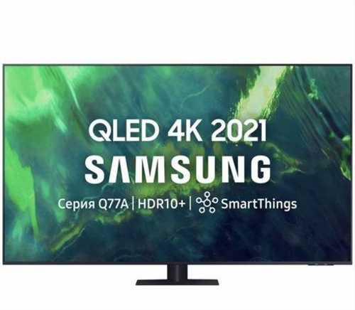 Телевизор Samsung QE55Q77AAU. Новый