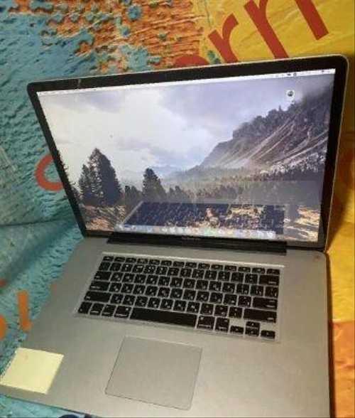 Apple MacBook Pro 17 2011 i7 8Гб