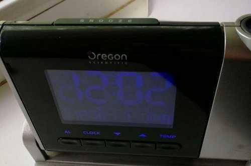 Часы будильник метеостанция oregon
