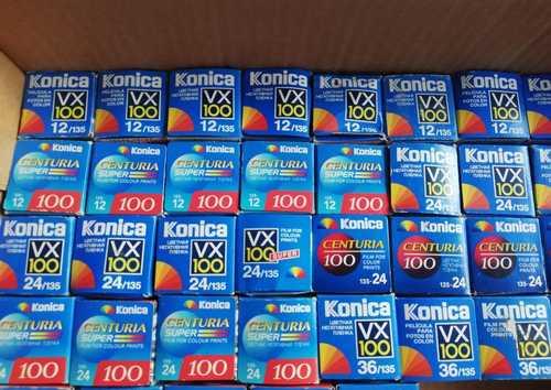 Просроченная фотоплёнка Konica