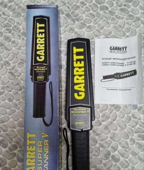 Металлодетектор garrett super scanner v