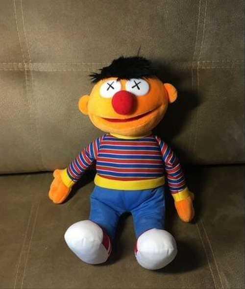 Kaws Sesame Street Uniqlo plush toy Ernie