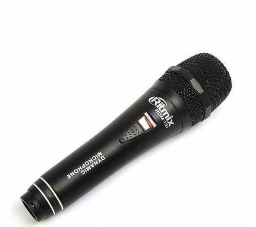 Микрофон Ritmix RDM-131 black, 80-15000 Гц, штекер 6.3 мм