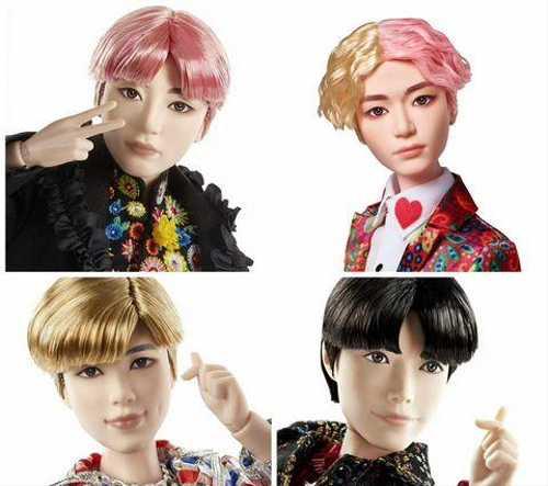 Куклы BTS dolls Ви Тэхен, Рэп Монстр, Джей Хоуп