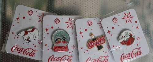 Значки Coca Cola коллекционные Новые