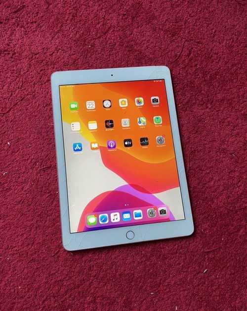iPad Air 2 16Gb WiFi+ Cellular с трещинами