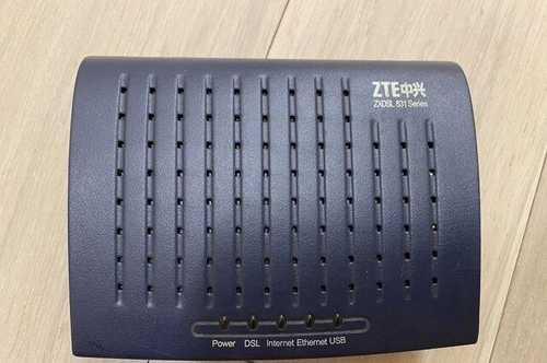 Маршрутизатор zte zxdsl 831aii