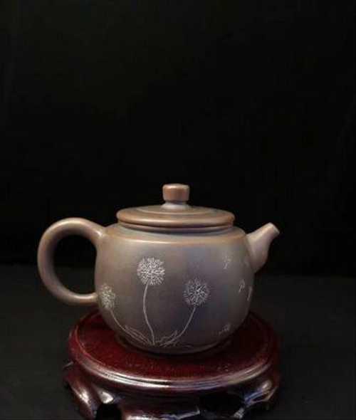 Китайский глиняный чайник - Одуванчики, Нисин-тао